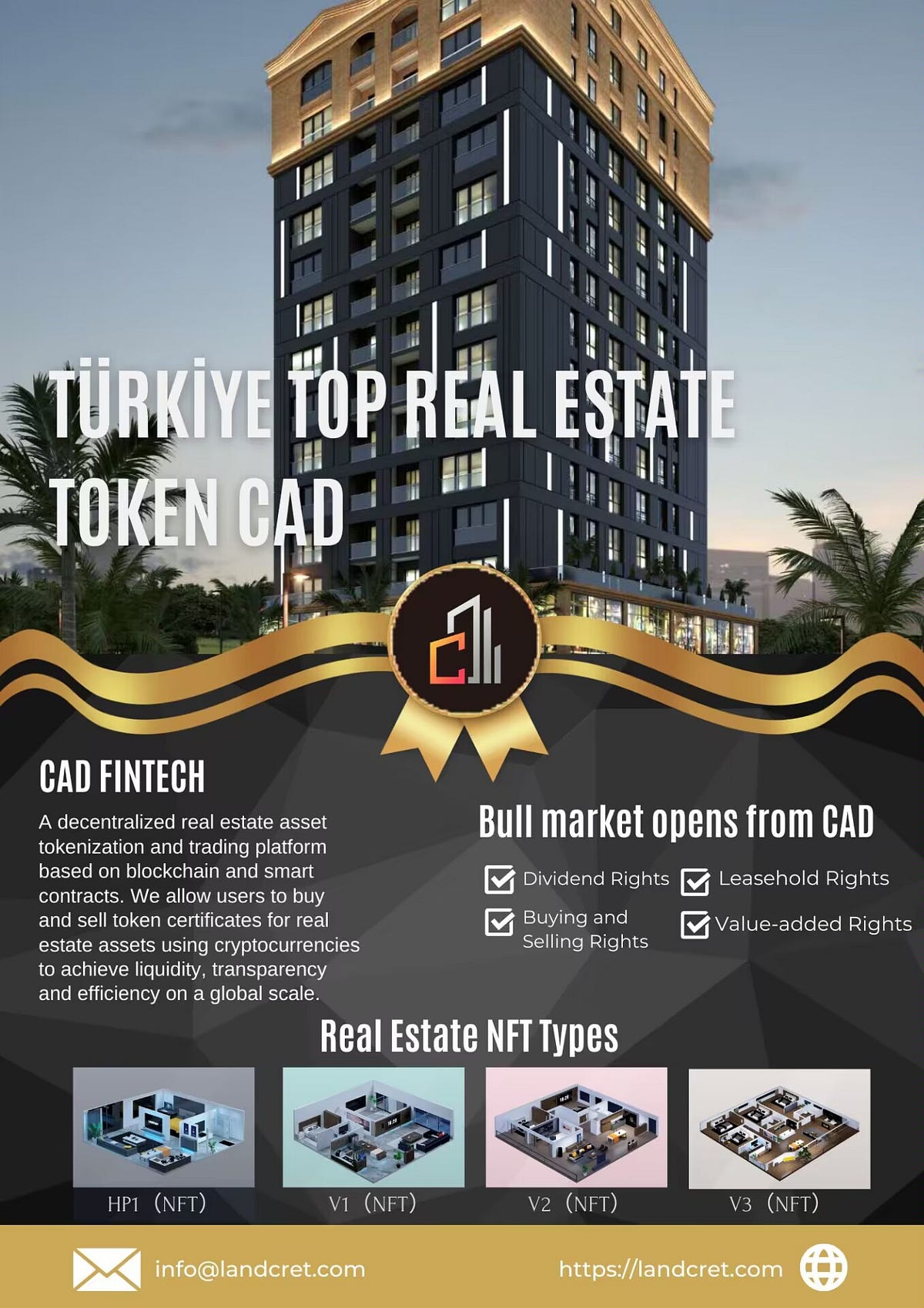 Entering the real estate industry: CAD token leads people on the ...