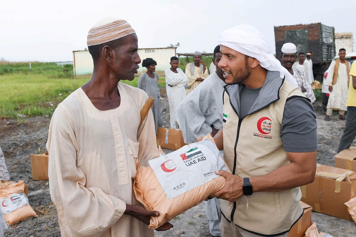 UAE continuous delivering humanitarian aid to flood-hit Sudan - Kamala ...