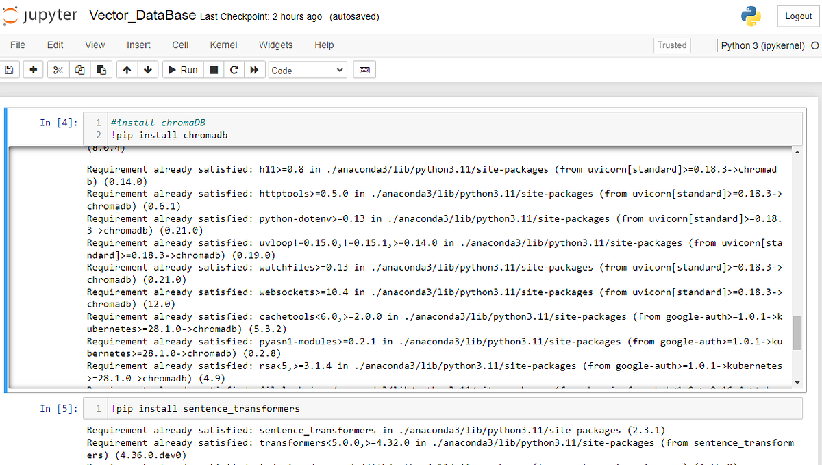 Enhancing the Initial Phase of Constructing Retrieval-Augmented Generation with Gensim, ChromaDB ...