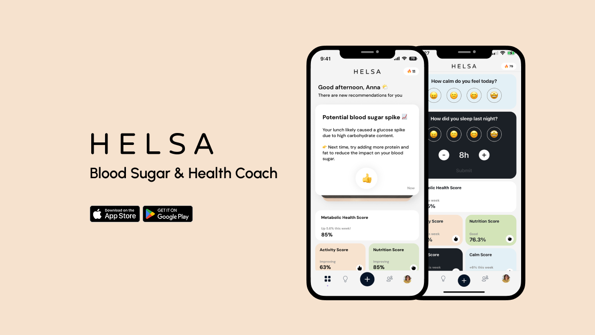 Launching: Helsa Health — A Science-Backed Metabolic Health Coach (Our ...