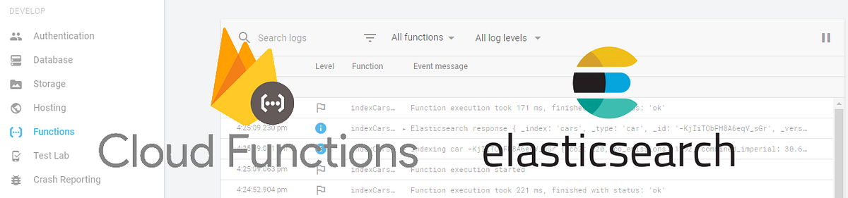 Extending Firebase with Cloud functions & ElasticSearch | by David ...