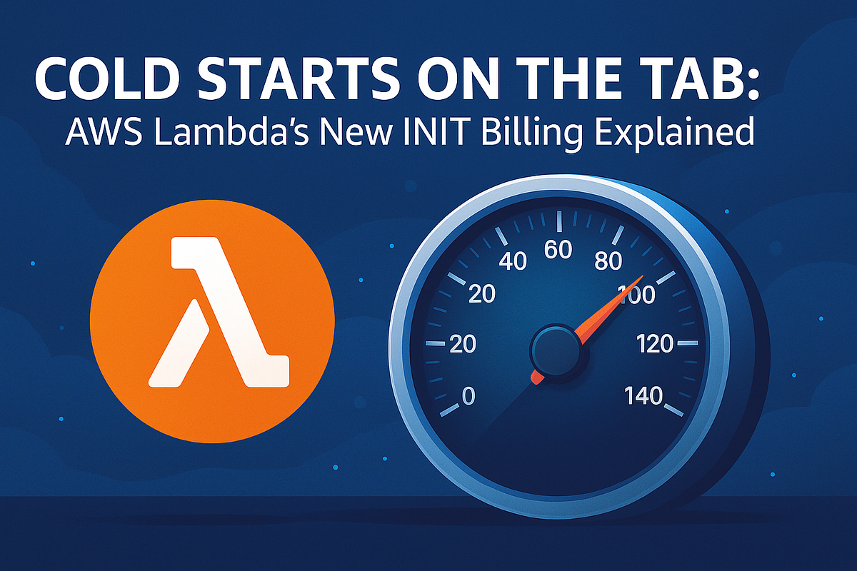 Cold Starts on the Tab: AWS Lambda’s New INIT Billing Explained | by ...