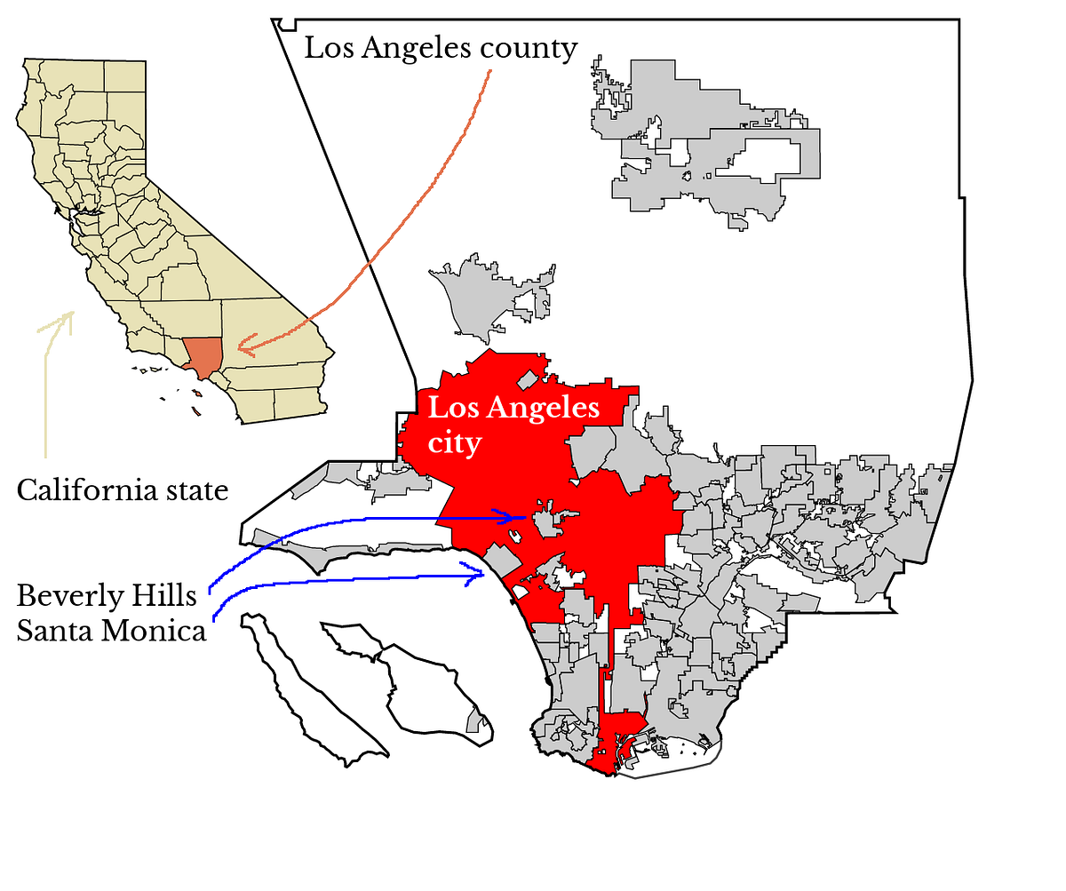 Curious Geometry of Los Angeles. Watch the red | by CuriosioAlpha | Medium