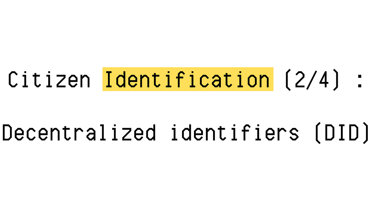 Citizen Identification: A pressing issue in Africa (2/4) | Proof of ...