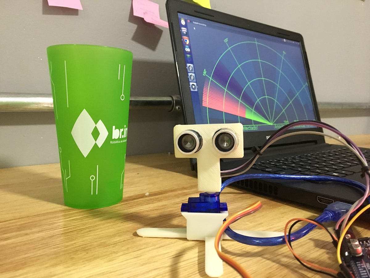 Como criar um projeto de Sonar com Arduino | by Brino Robótica ...