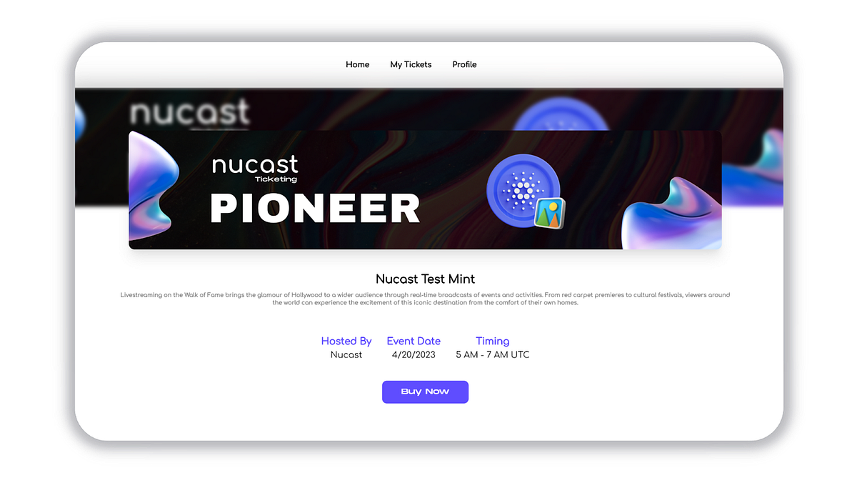Introducing Nucast Ticketing: Revolutionizing Event Access with ...
