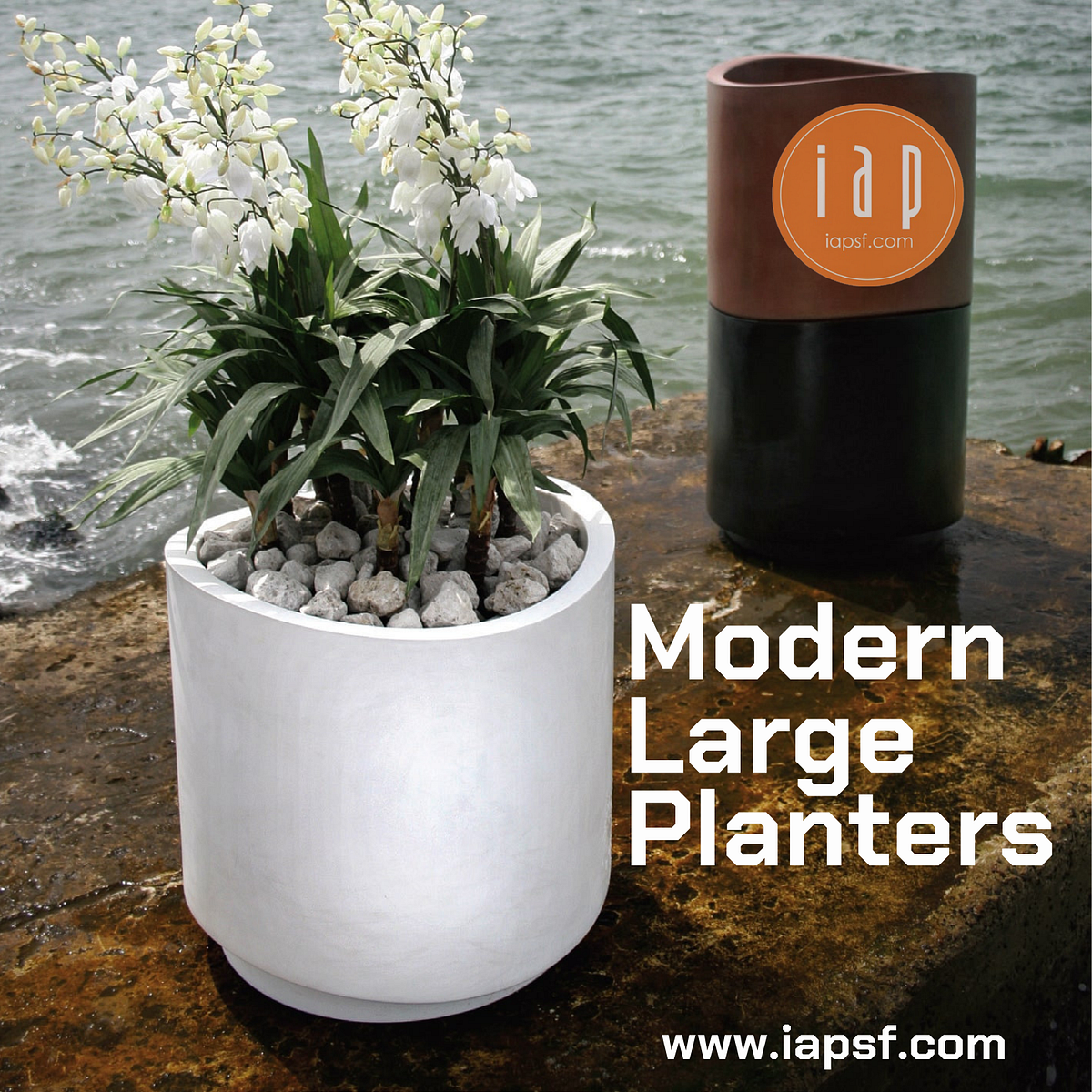 Modern Large Planters | IAP - IAPSF - Medium
