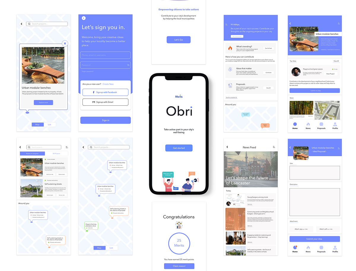 Obri — Empowering citizens to take part in social development— Product ...
