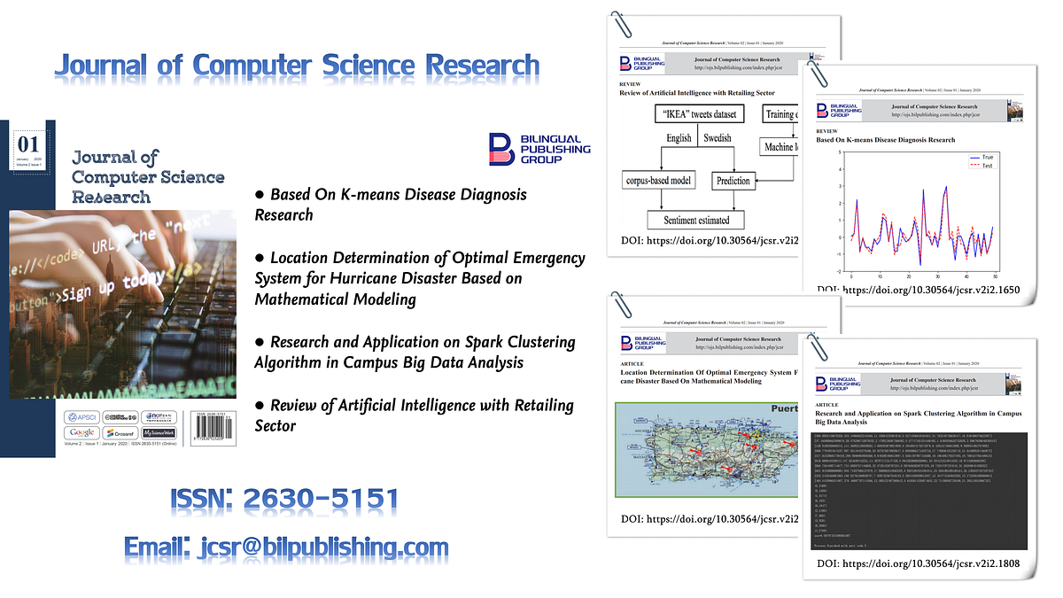 𝑱𝒐𝒖𝒓𝒏𝒂𝒍 𝒐𝒇 𝑪𝒐𝒎𝒑𝒖𝒕𝒆𝒓 𝑺𝒄𝒊𝒆𝒏𝒄𝒆 𝑹𝒆𝒔𝒆𝒂𝒓𝒄𝒉 | 𝑽𝒐𝒍.2, 𝑰𝒔𝒔.1 𝑱𝒂𝒏𝒖𝒂𝒓𝒚 2020 - Bilingual Publishing Group ...