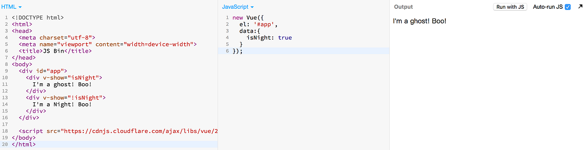VueJs功能篇-顯示【v-show】（五）. 顯示判斷邏輯 | by ChingFeng | Object實戰 | Medium
