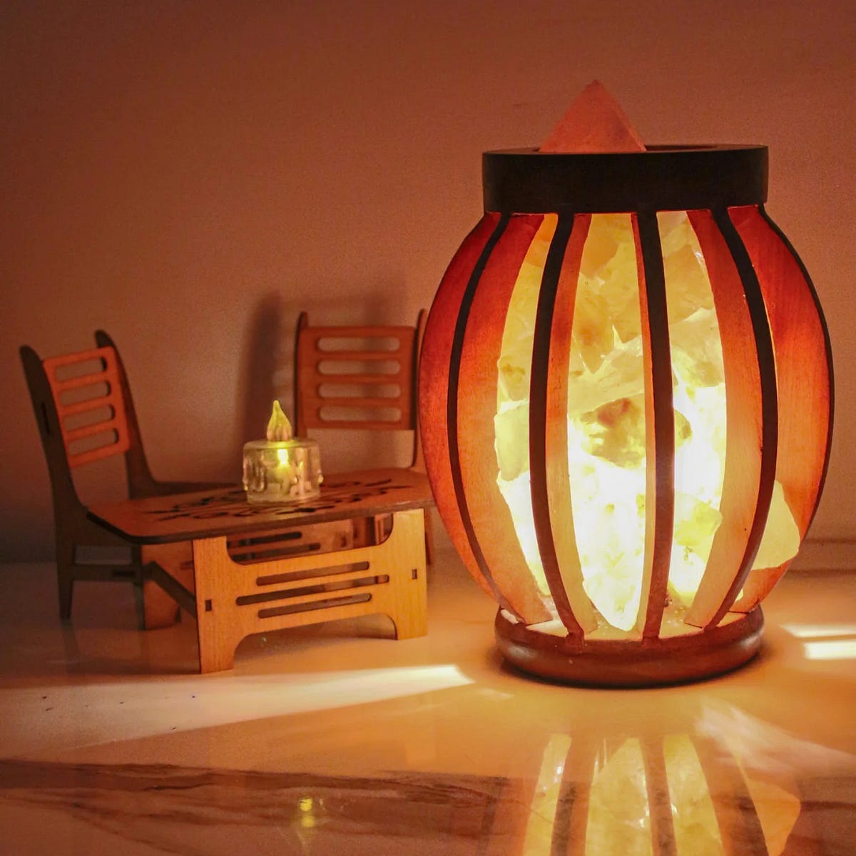 Enhance Your Home Decor with our Exquisite Wooden Basket Salt Lamp | by ... Enhance Your Home Decor with our Exquisite Wooden Basket Salt Lamp | by ...