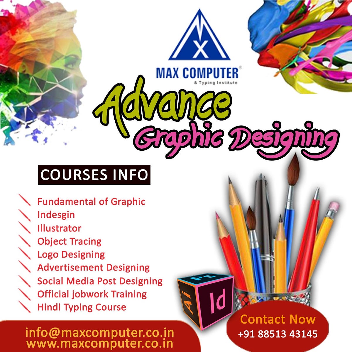 Best Advance Graphic Designing Course in Delhi This course contains all ...