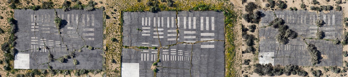 Photo Calibration Targets, Cuddeback Lake, California | by KSEVT | Medium