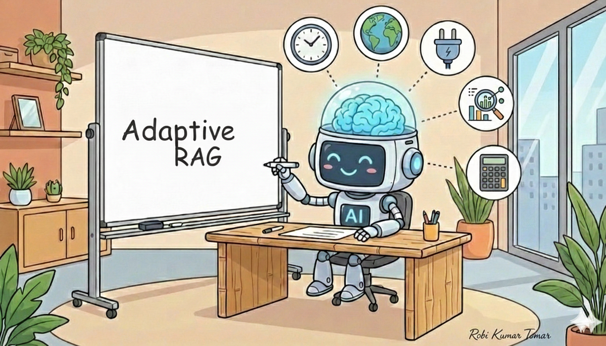Adaptive RAG — Make Retrieval Earn Its Place (Cut costs, fix ...