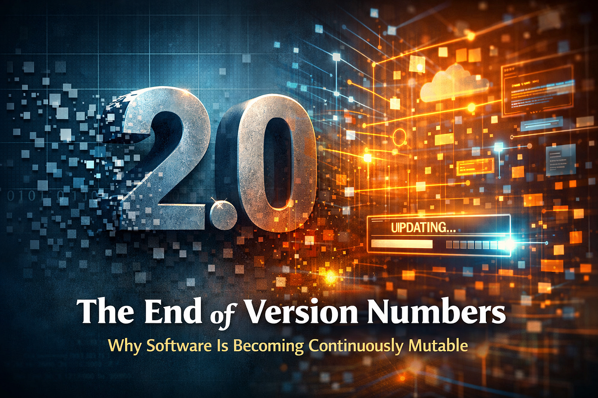 The End of Version Numbers: Why Software Is Becoming Continuously ...