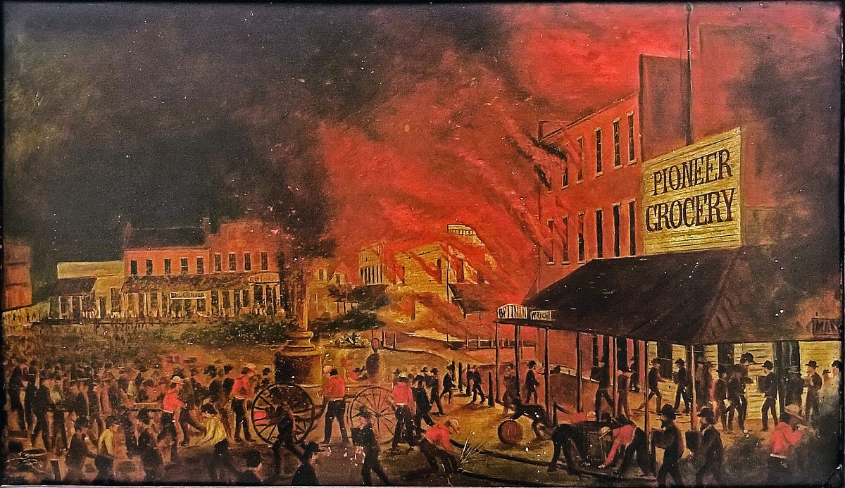 ‘Great Monmouth Fire’ preceded famous Chicago blaze by months | by Jeff ...