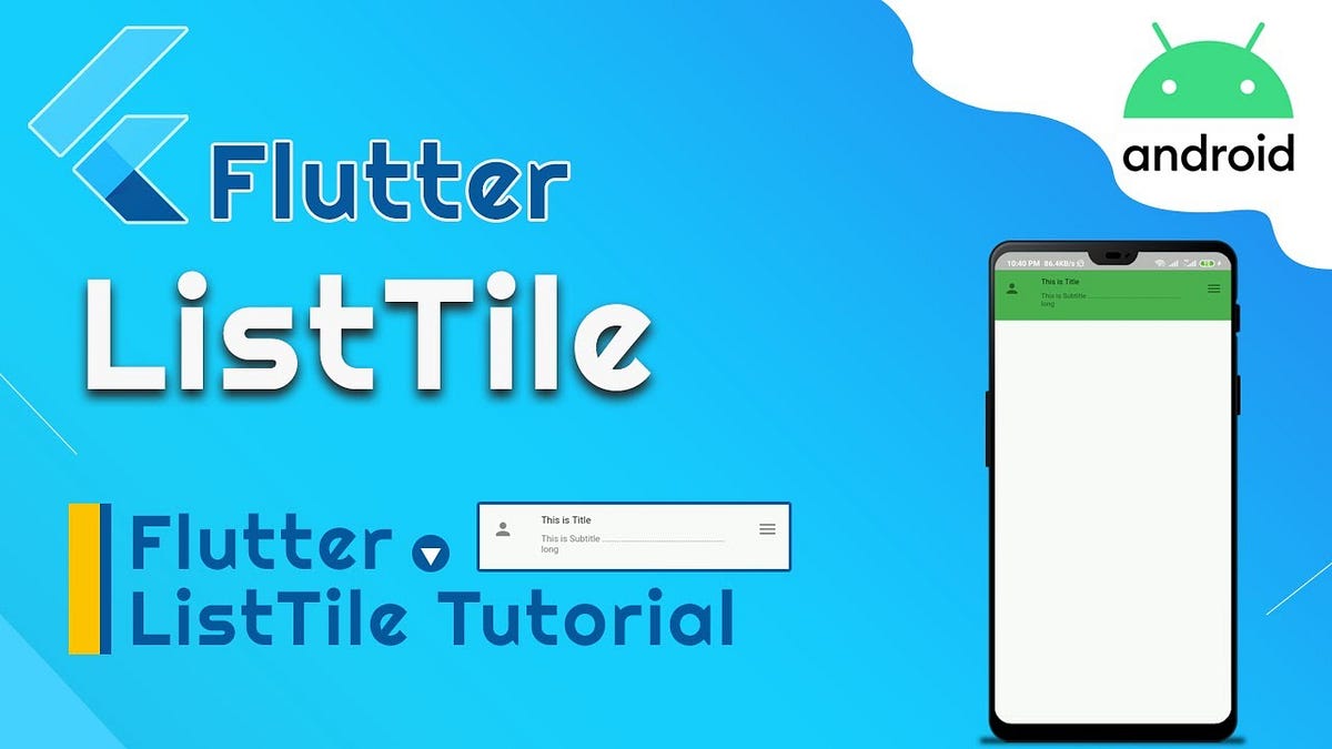 Day 19: Quick and Easy Settings Screen Setup in Flutter with ListTile ⚡ ...