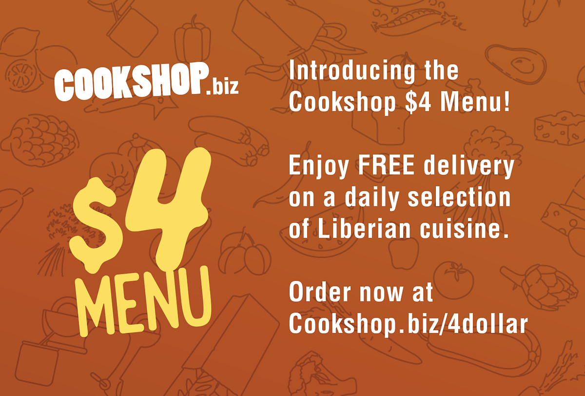 Cookshop $4 Menu. Introducing Our $4 Menu! Enjoy FREE… | by Cookshop ...