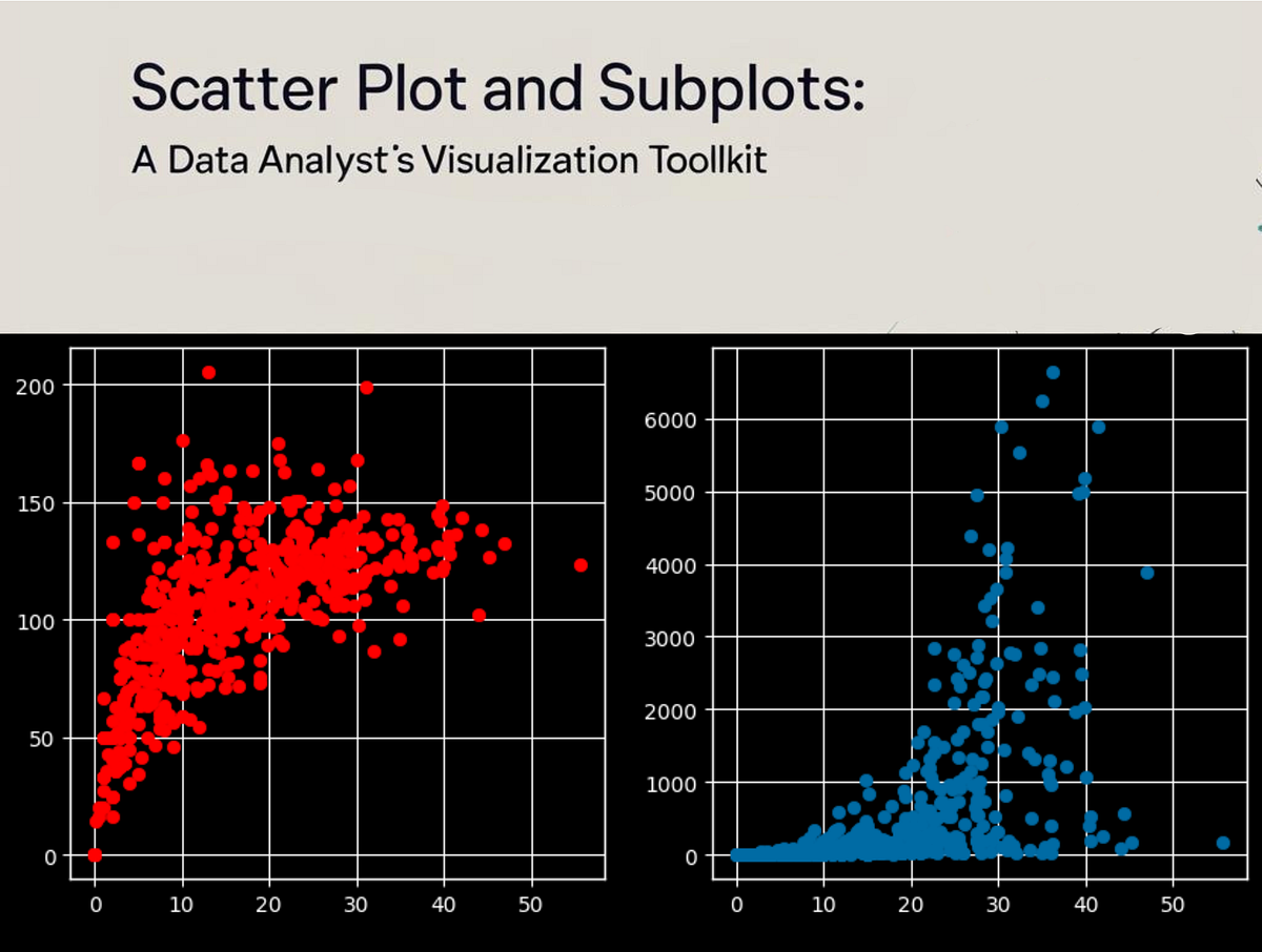 Scatter Plot and Subplots: A Data Analyst’s Visualization Toolkit | by Rohanur Rahman | Jul ...
