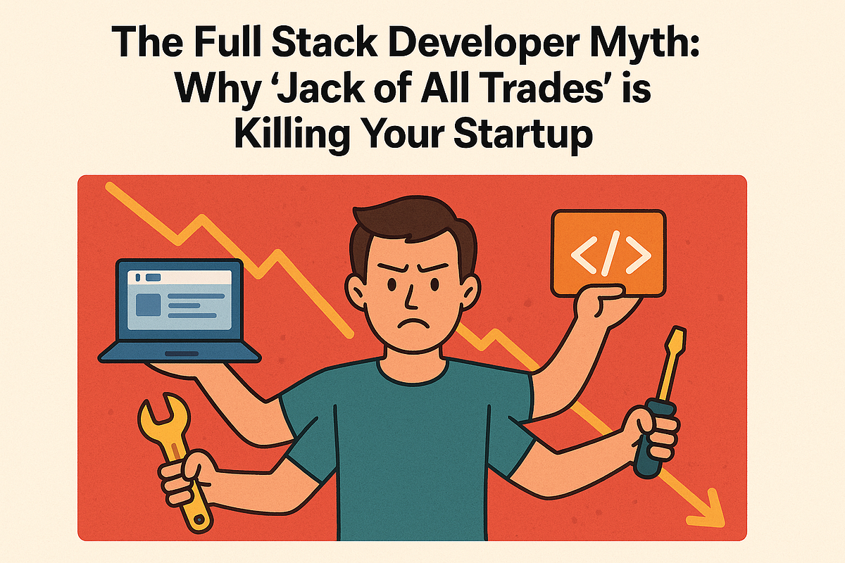 The Full Stack Developer Myth: Why ‘Jack of All Trades’ is Killing Your Startup | by Sadique ...