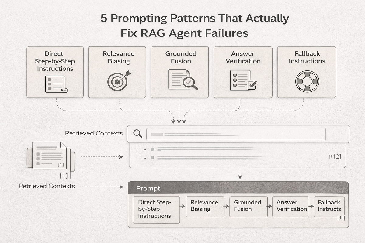 5 Prompting Patterns That Actually Fix RAG Agent Failures | by Shovon ...
