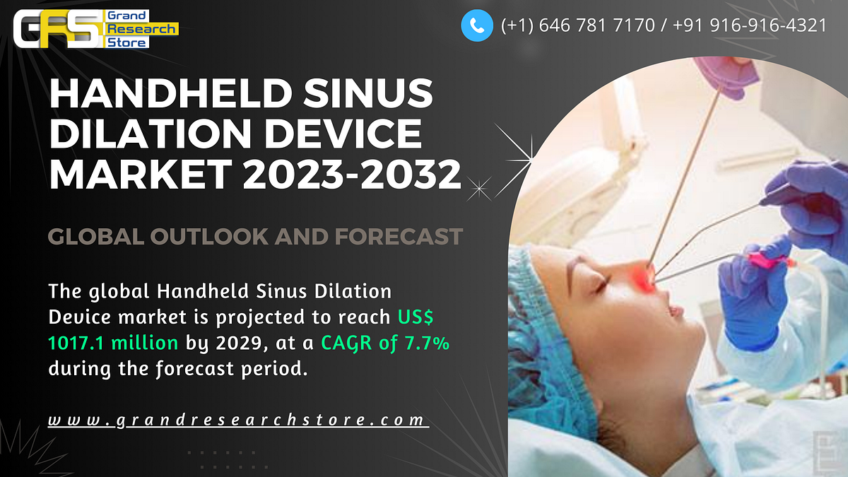 Handheld Sinus Dilation Device Market, Global Outlook and Forecast 2023 ...