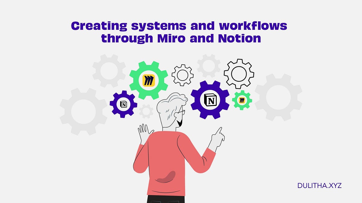 Creating Systems and Workflows through Miro and Notion | by Dulitha ...