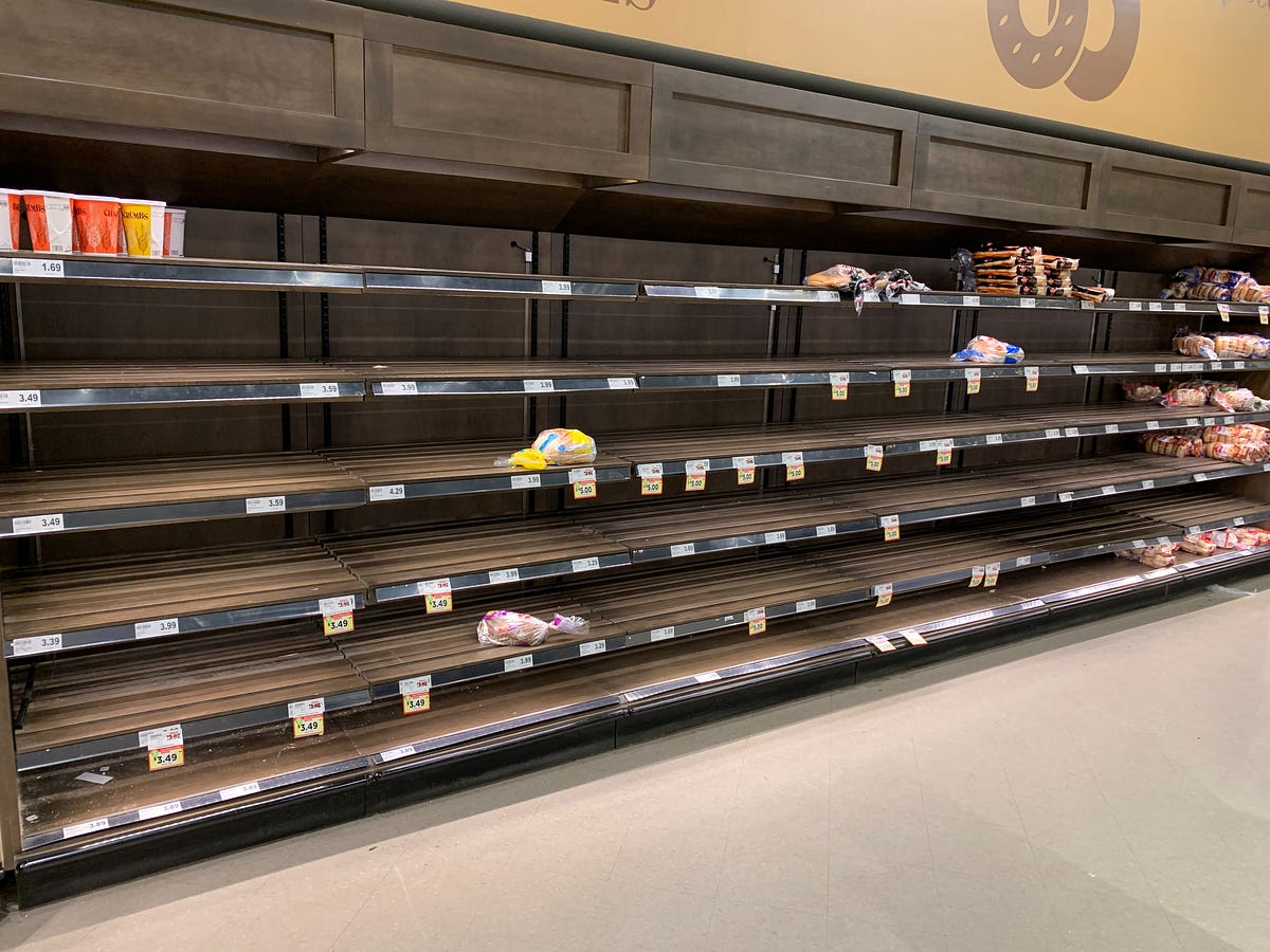 In The Midst Of A Pandemic, Observations From The Grocery Aisles | by ...