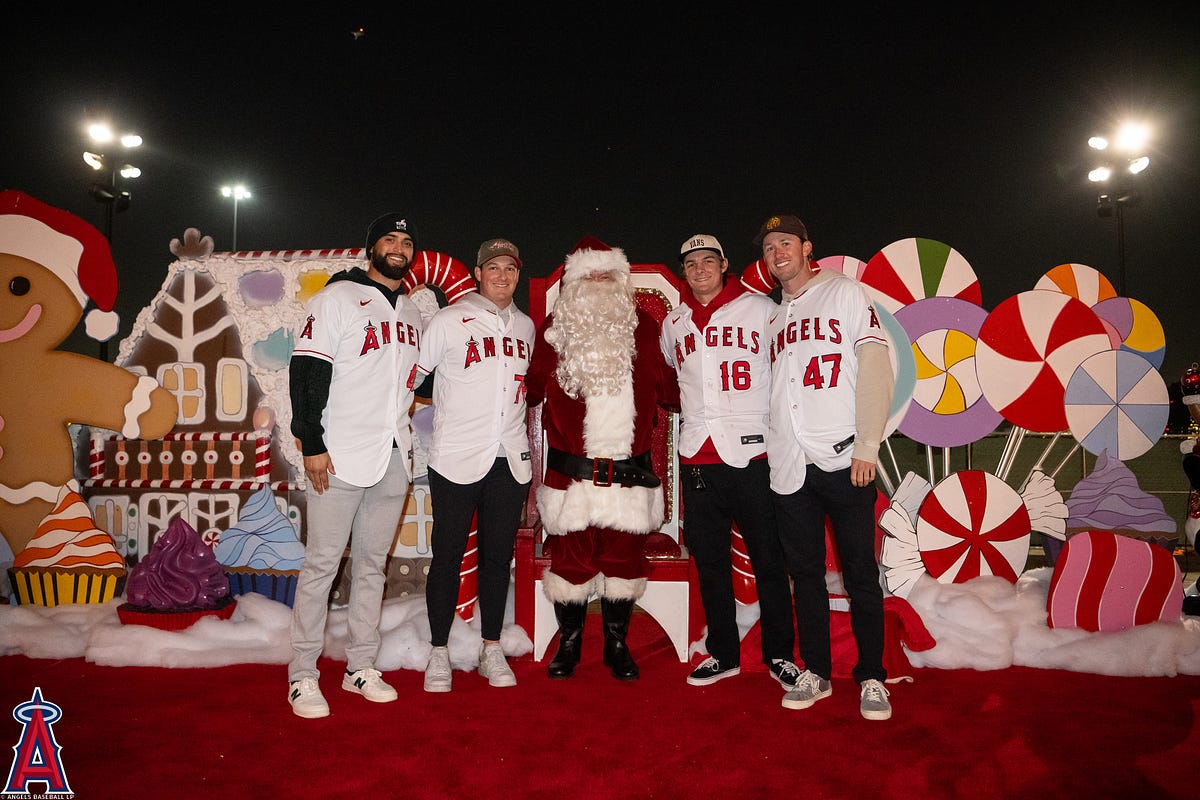 Angels Baseball Foundation Kids Holiday Party 2023 - The Halo Way