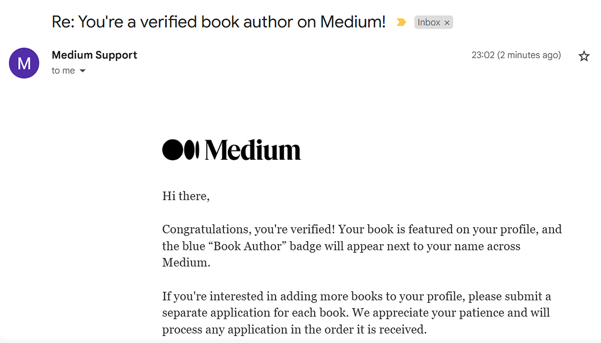 Finally, I'm a Verified Book Author on Medium - Here's How It Happened ...