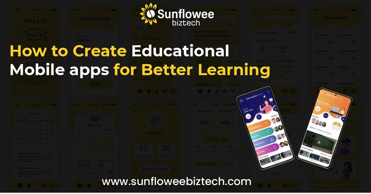 How To Create Educational Mobile Apps For Better Learning By