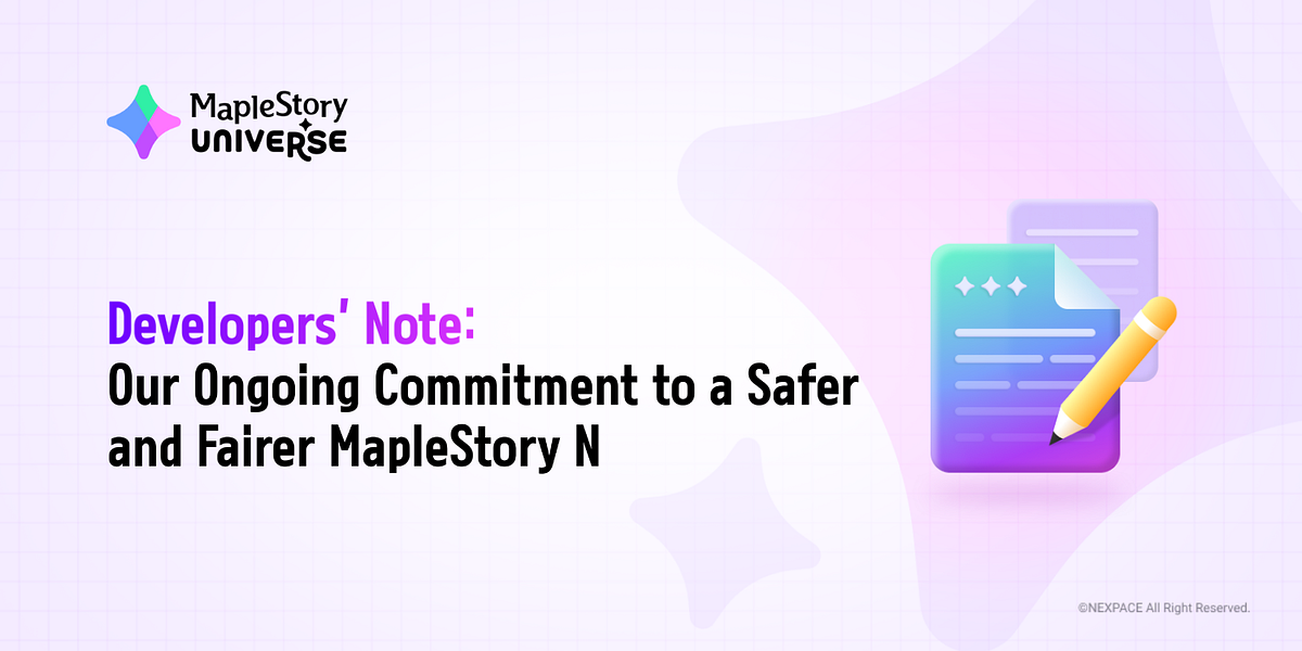 [Developer Note] Our Ongoing Commitment to a Safer and Fairer ...