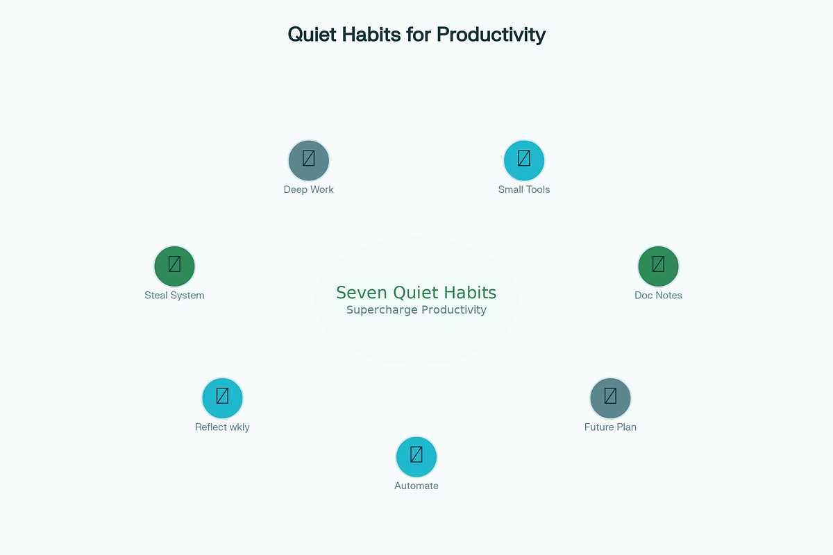 Seven Quiet Habits That Silently Elevated My Productivity to 10x | by ...