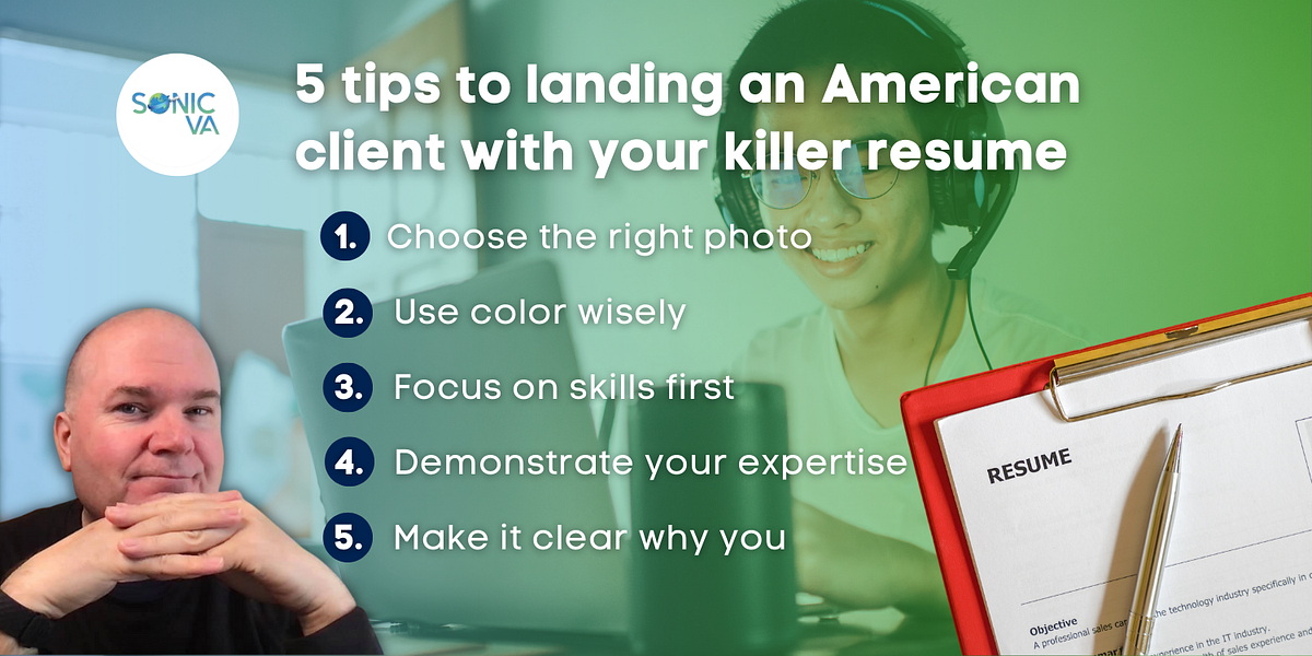 Want to Create a Killer Resume? 5 Tips for Filipino VAs | by Daniel ...