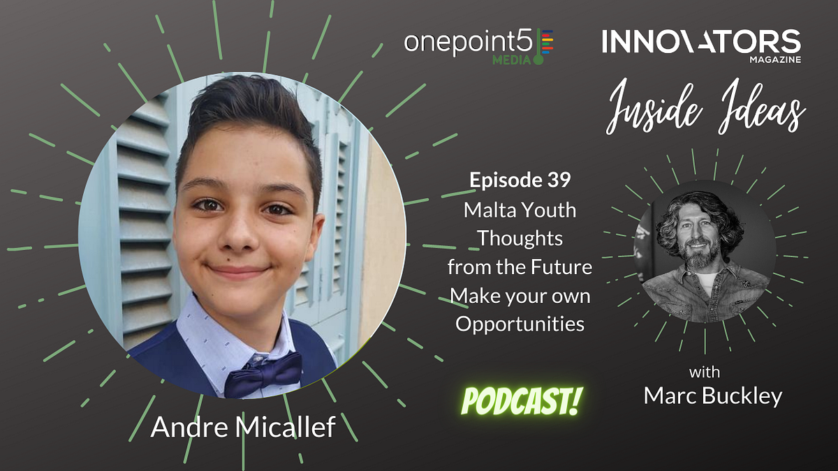 Andre Micallef on Inside Ideas. Malta Youth Thoughts from the future ...