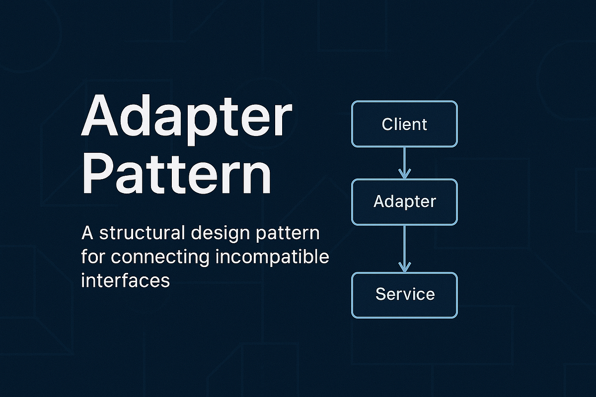 Adapter Pattern: Java Design Patterns — The Ultimate Beginner’s Guide | by Jaya Sandeep Ketha ...