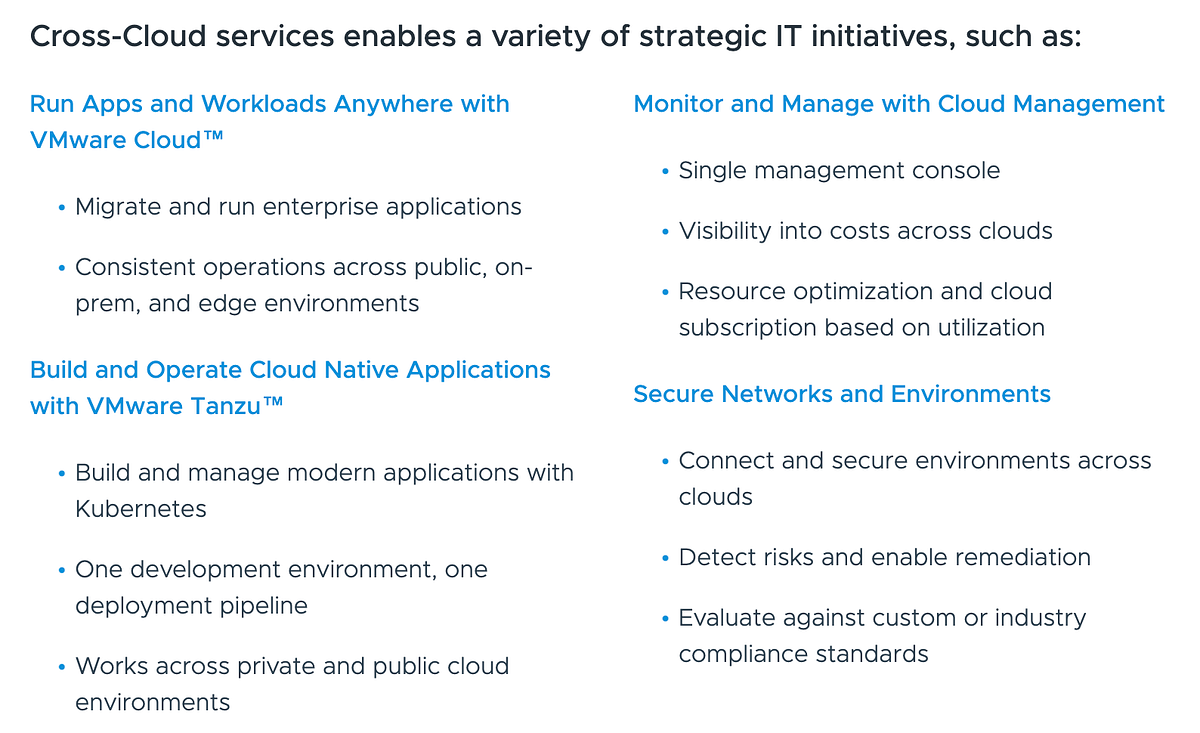 How VMware Enables Multi-Cloud Infrastructure - ACE Co-innovation ...