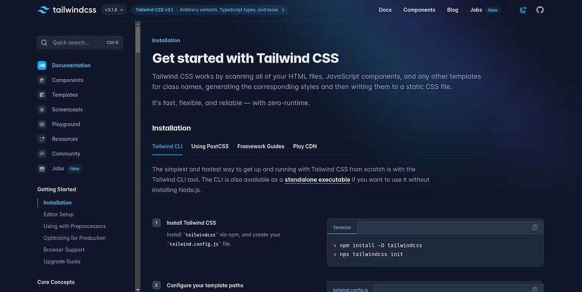 How To Add Tailwind Css In A Reactjs App For Beginners By Johnkrator Medium