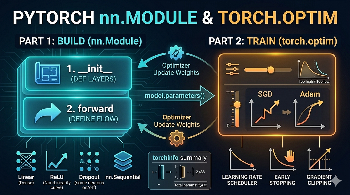PyTorch nn.Module & torch.optim. 1. Introduction | by Abdul Awal Nadim ...