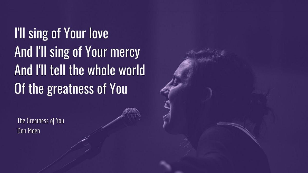 Telling the Whole World of the Greatness of God | by Favour Olumese ...