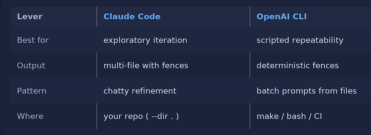Terminal-First AI Coding: From Prompts to Code with Claude & OpenAI CLI — Secure Prompt-to-Code ...