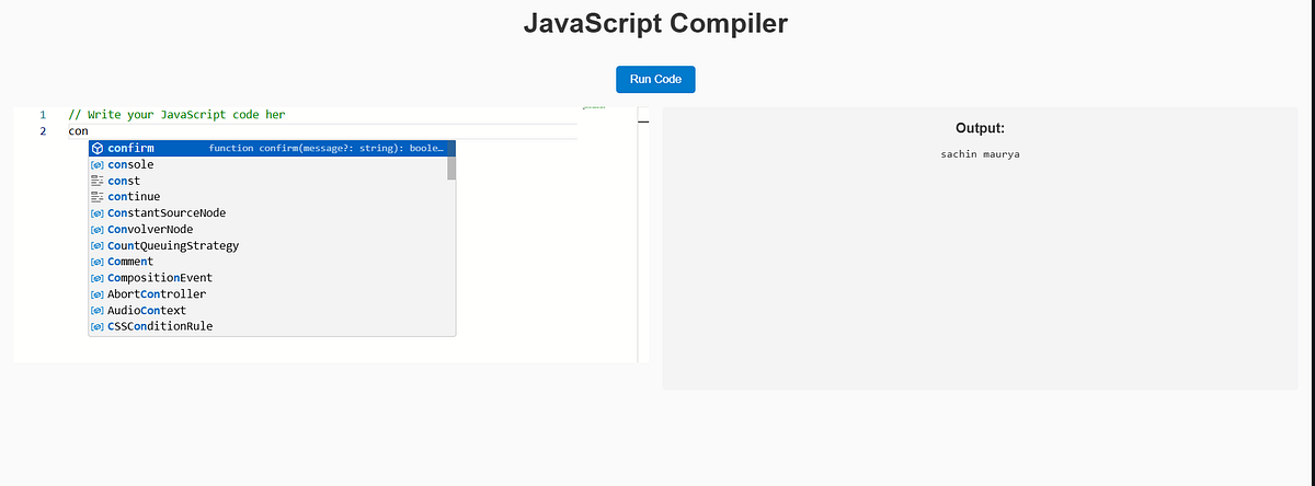 Build a Minimal JavaScript Compiler with Monaco Editor, Vite, and React | by Let's Code Future ...