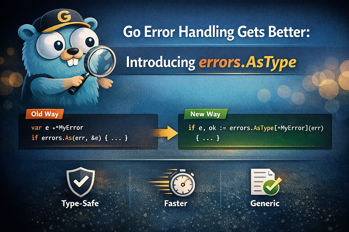 Go Error Handling Gets Better: Introducing errors.AsType | by Mayur ...