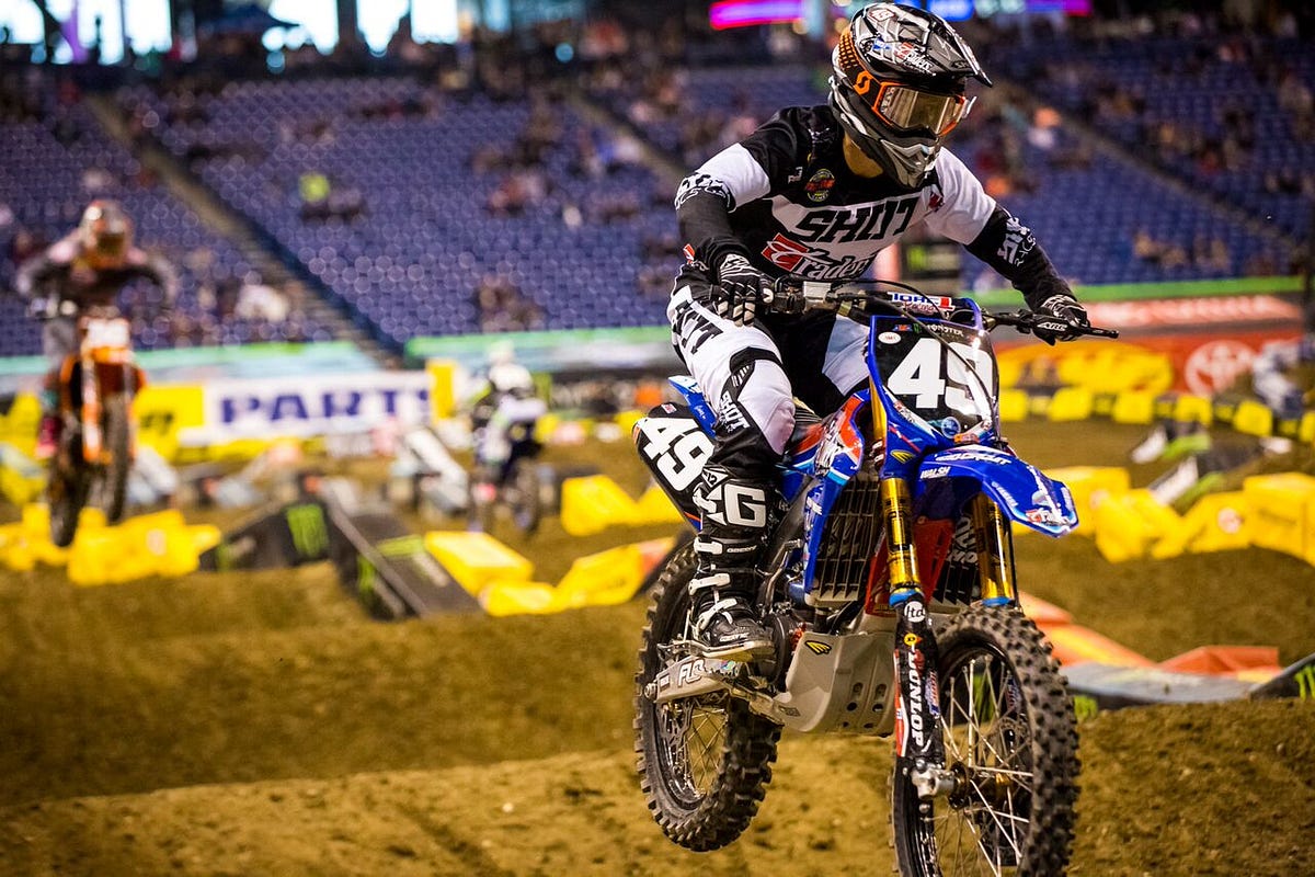 2018 Indianapolis 250cc Supercross Racing Event: Luke Shines to ...
