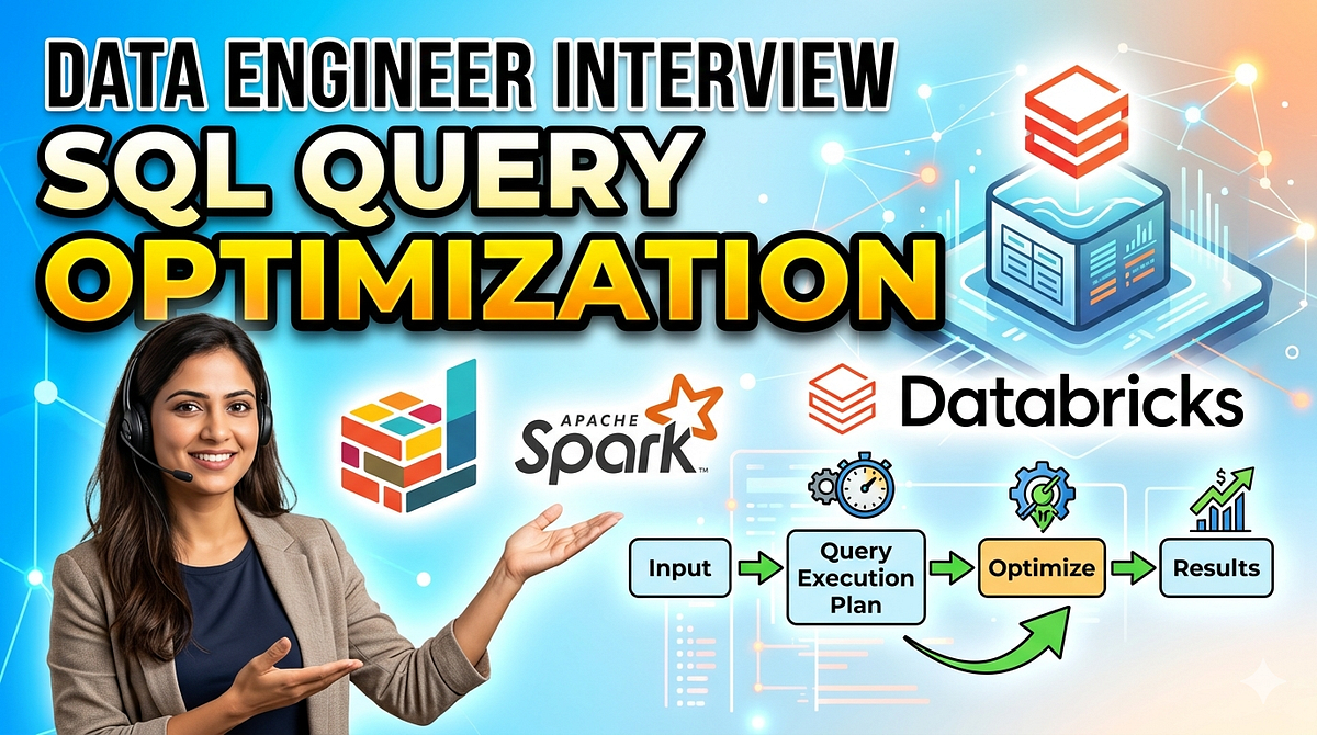 Data Engineer Interview Scenario Based Question : How to Optimize SQL ...