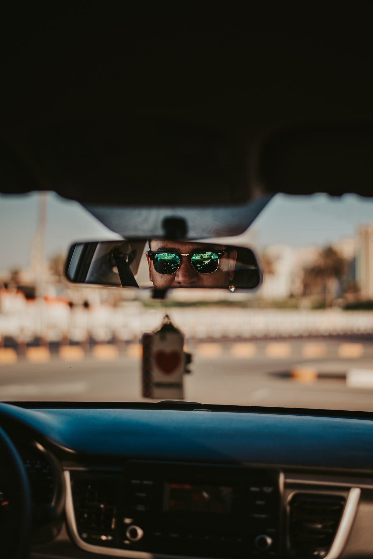 Objects in the Rear-View Mirror. Scattered on the road behind | by ...