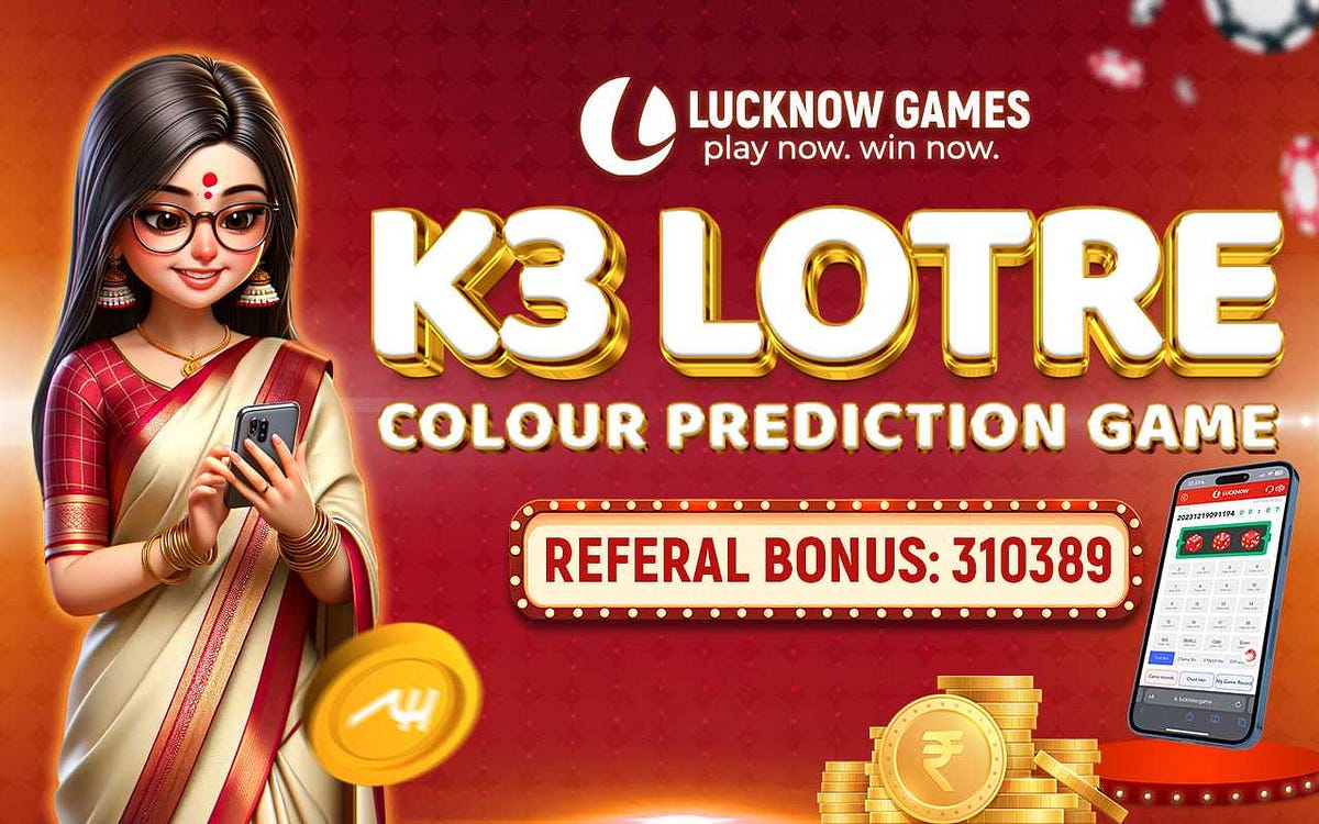 Bonus: 310389 Lucknow Games K3 Lotre Colour Prediction Game Referral | by prince alojado | Medium