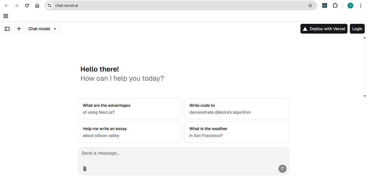 suggestedActions component in vercel/ai-chatbot source code. | by Ramu ...