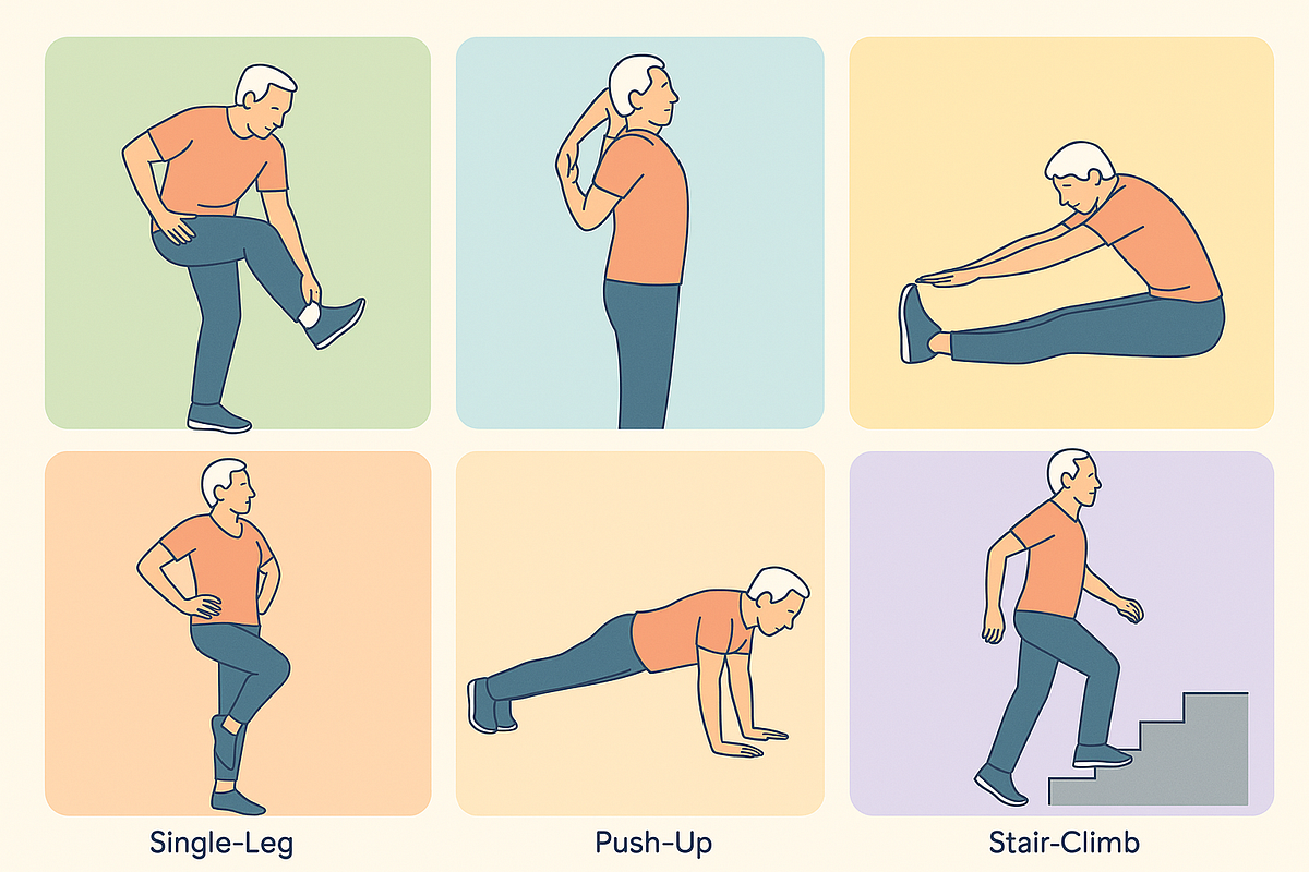 Assessing Your Physical Condition at Home with these 12 Practical Self ...