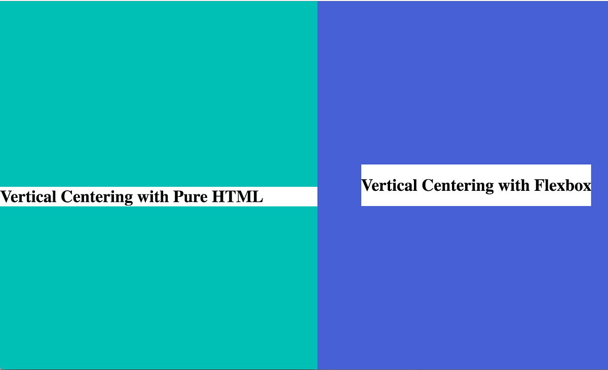 Vertical Centering With Flexbox. One of the most consistently… | by ...